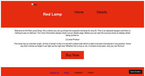 Small Task Codesandbox