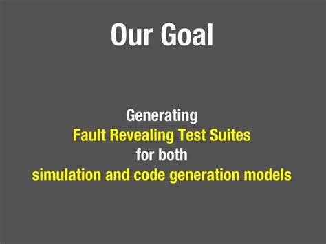 Automated Test Suite Generation For Time Continuous Simulink Models Ppt