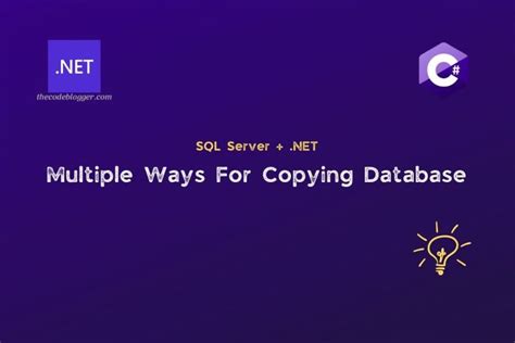 The Code Blogger Multiple Ways To Copy A Remote Sql Database On Local