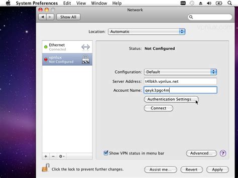 L TP VPN On Mac OS X VPN Instructions VPNLUX