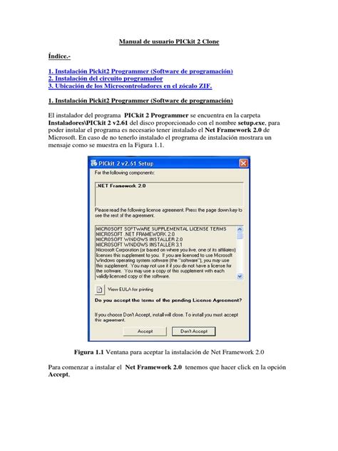 Manual De Usuario Pickit 2 Clone Pdf Microcontrolador Usb
