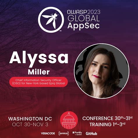 Register For Owasp Global Appsec Dc Owasp® Foundation Posted On The