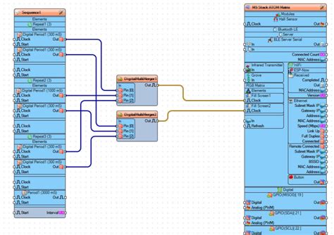 Make S O S Signal Using Atom Matrix Esp32