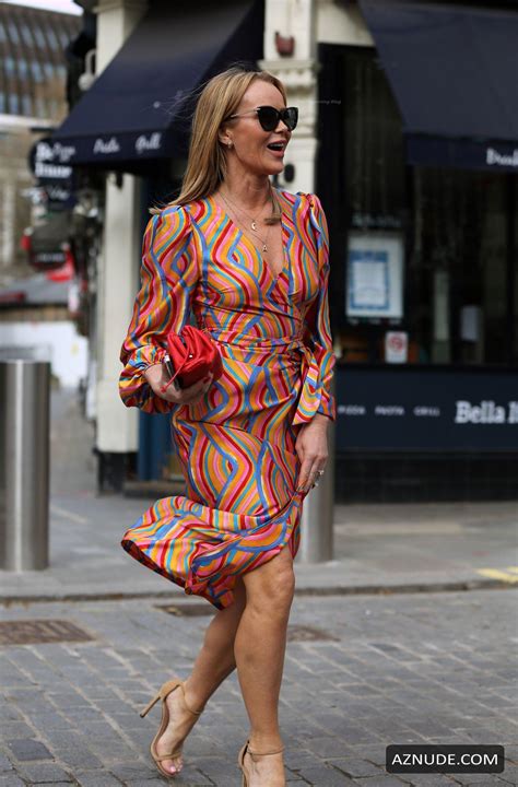 Amanda Holden Sexy Spotted Outside The Global Radio Studios In London Aznude