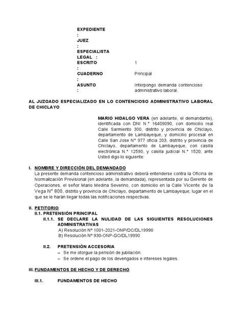 Chilon Cueva Armando Contencioso 2 Descargar Gratis Pdf Demanda Judicial Debido Al Proceso