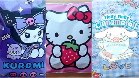 🎁blind Bag Paper 🎁 Asmr Collection New Sanrio Satisfying Opening
