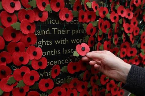Annual Poppy Appeal Is Launched Across The Uk