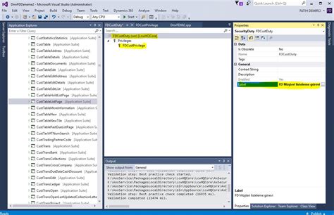 How To Define Authorization From Dynamics 365 Finance And Operations Development Environment
