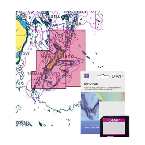 Buy C Map Reveal Chart Card Nzchathamkermadec Sdmsd Online At Marine