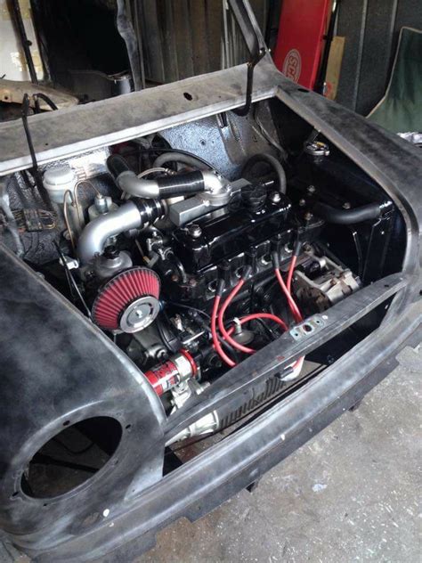 Classic Mini Engine Compartment