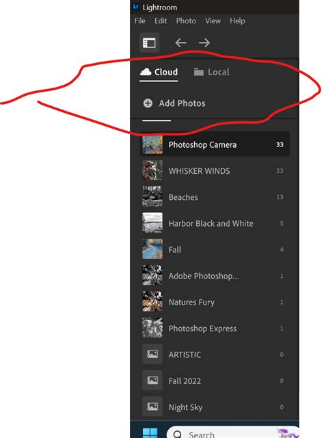 Cant Access Top Left Menu In Lightroom Adobe Community 15260571