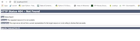 Java Tomcat Is Running In Eclipe But Cant Access Localhost