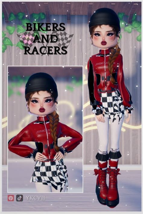 Dress To Impress Bikers And Racers Dress To Impress Biker Dress
