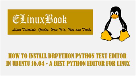 Drpython The Best Python Text Editor For Ubuntu