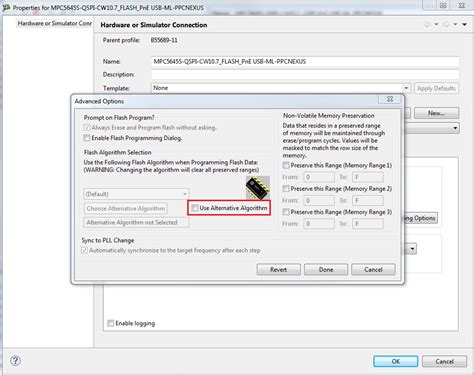 How To Program Qspi Flash Using Codewarrior 10x Nxp Community