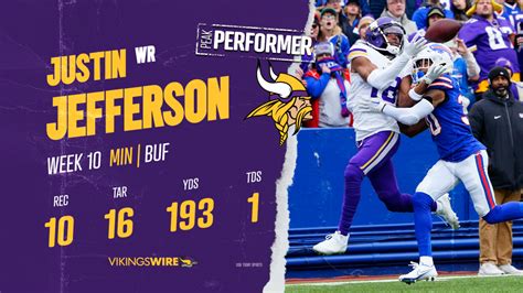 Studs And Duds From Vikings 33 30 Week 10 Win Over Bills Yahoo Sports