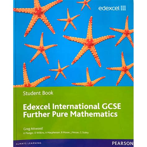 Edexcel International Gcse Further Pure Mathematics Shopee Thailand