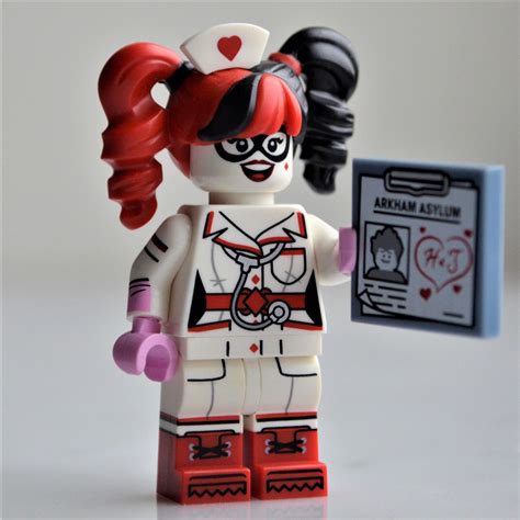 Nurse Harley Quinn Genuine Lego® Minifigure 2017 Version From The