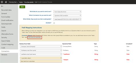 Using Dynamics 365 Connector Macros Toolkit For Kentico Extensions
