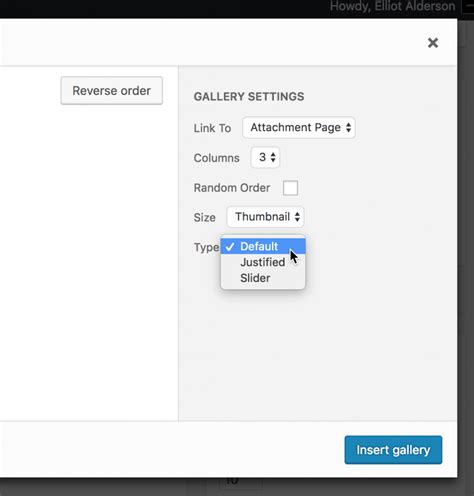 Justified Gallery Code Supply Co