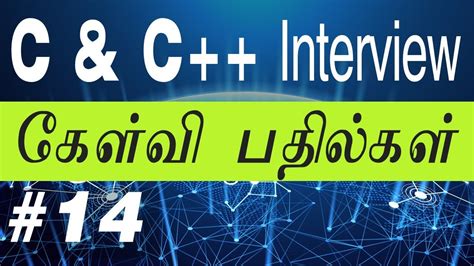 14 C Command Line Arguments In Tamil Youtube