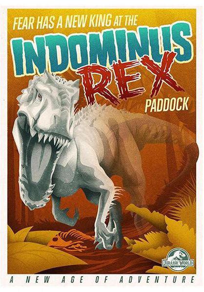 Indominus Rex Paddock Poster By Jurassicart1993 On Deviantart