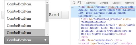 Telerik Web Forms Controlling The Appearance Controlling Absolute