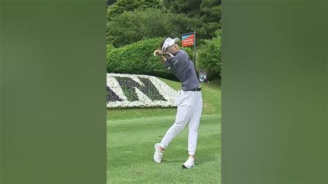 남자프로 임팩트소리가 나는 방신실 7번 아이언 스매쉬팩터 152 슬로우모션 Youtube