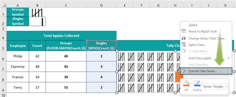 Tally Chart In Excel Uses How To Create Step By Step Examples