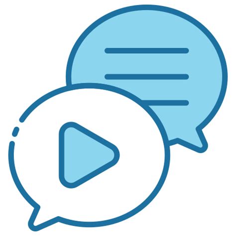 Chat Generic Blue Icon