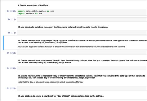solved 9 create a countplot of calltype in [24] import