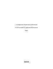 Milestone Pseudocode And Flowchart Docx Assignment Pseudocode And Flowchart IT