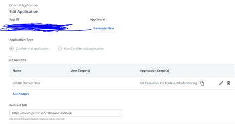 Orchestrator API Usage External Application Automation Cloud
