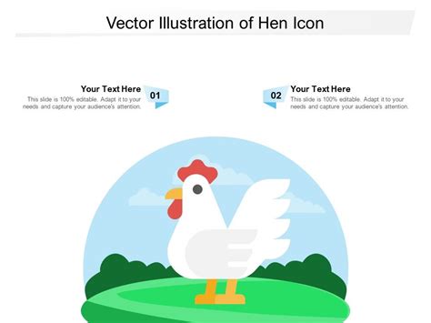 Vector Illustration Of Hen Icon Ppt Powerpoint Presentation Inspiration