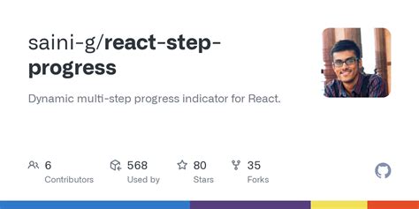 Github Saini Greact Step Progress Dynamic Multi Step Progress