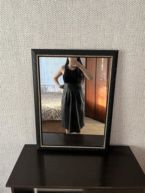 Шкіряна спідниця — ціна 280 грн у каталозі Міді спідниці Купити жіночі речі за доступною ціною