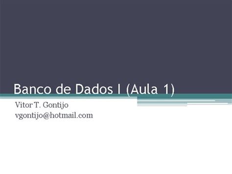 Curso De Curso De Banco De Dados Buzzero