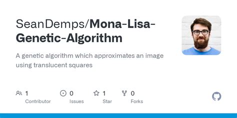 Github Seandemps Mona Lisa Genetic Algorithm A Genetic Algorithm