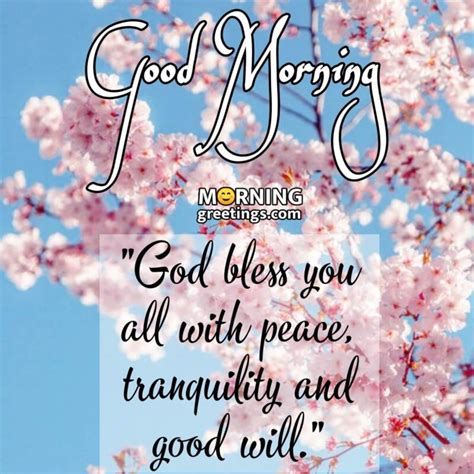 Good Morning Images With Blessings Blessed Morning Quotes Morning Greetings