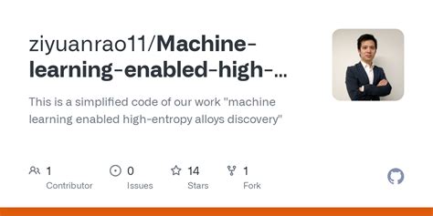 Github Ziyuanrao11 Machine Learning Enabled High Entropy Alloys