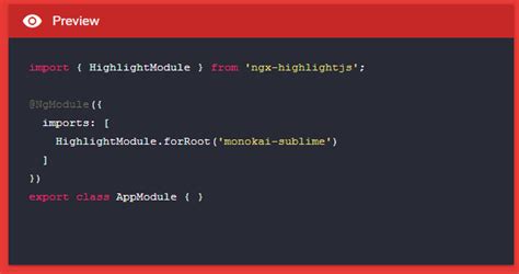Angular Syntax Highlighting Module Highlightjs Angular Script