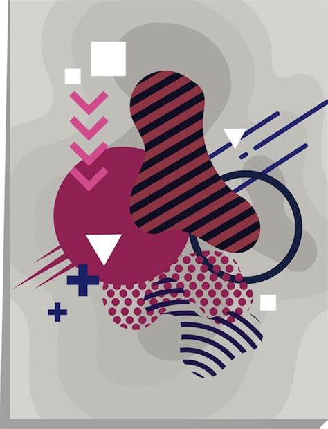 Premium Vector Abstract Background Templates Colorful Shapes