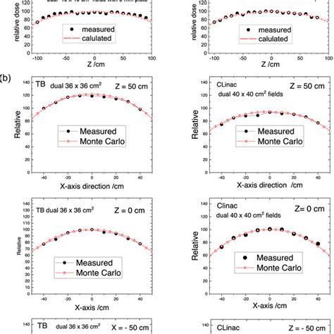 A Comparison Of Measured And Monte Carlo Calculated Dose Profiles On