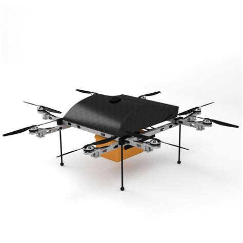 배달 무인 항공기 3d 모델 48 Unknown Blend Fbx Max Obj Wrl Free3d