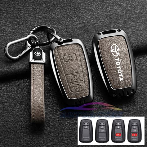 Remote Car Key Case Cover Key Fob Holder Keychain For Toyota Corolla
