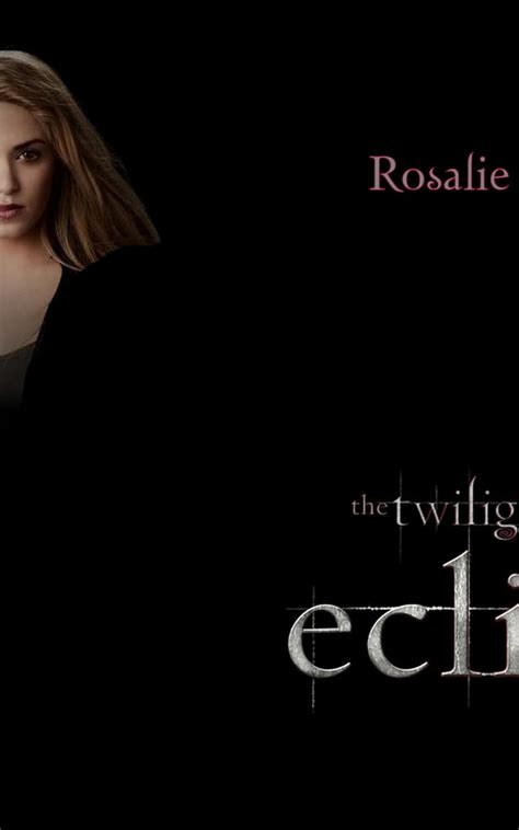 Rosalie Hale Eclipse Plakat Twilight Eclipse Book To Movie Changes