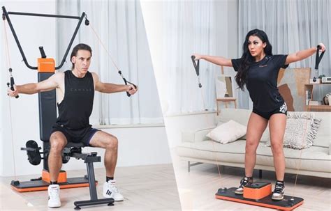 Máquina de gimnasio en casa Unitop u trainer para un entrenamiento de