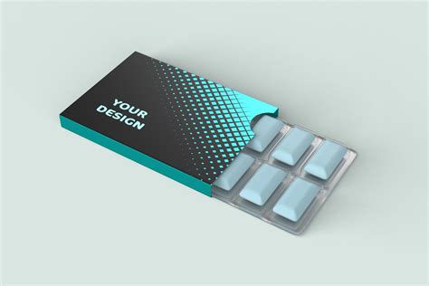 Chewing Gum Box 3d Model Turbosquid 2197217