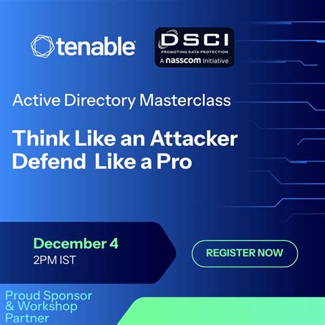 Ben M On Linkedin Tenable Aiss2024 Aiss Dsci Exposuremanagement Activedirectory…