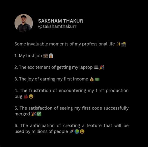 Saksham Thakur On Linkedin Professionaljourney Techenthusiast